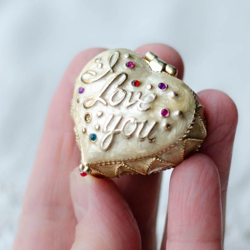 Heart Jewelry Box - Etsy