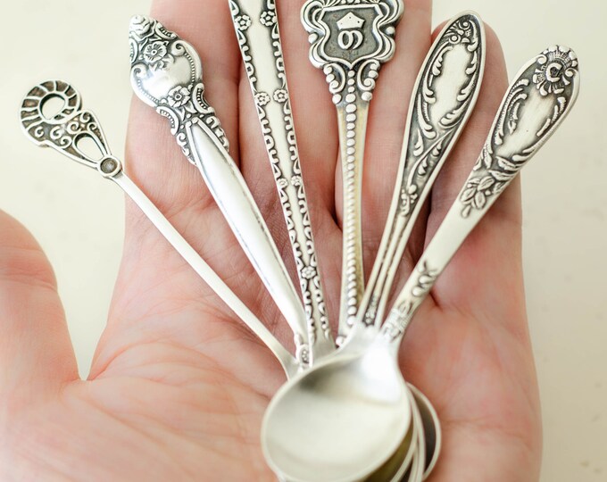 SET of 2 TINY Spoonsmini Cute Spoons for Incense Metal Tiny Spoons ... SET of 2 TINY Spoonsmini Cute Spoons for Incense Metal Tiny Spoons ...