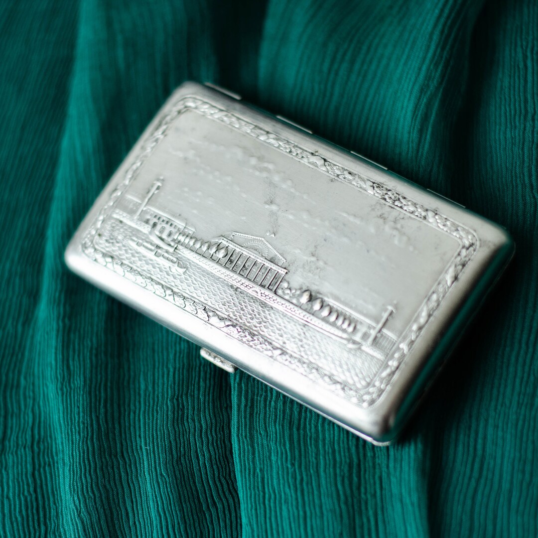 Mini Cigarette Case LENINGRAD Business Card Holder, Pill Box From ...