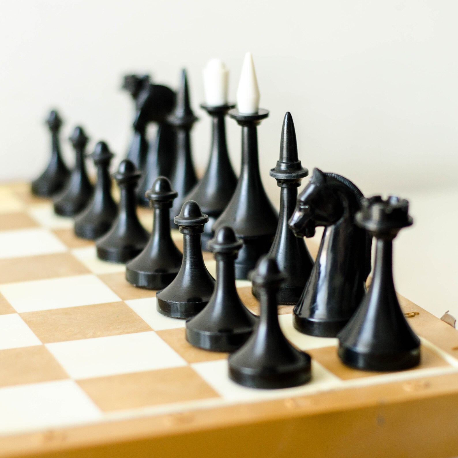 Soviet CHESS SET Vintage Chess Pieces With Chess Board Chess | Etsy