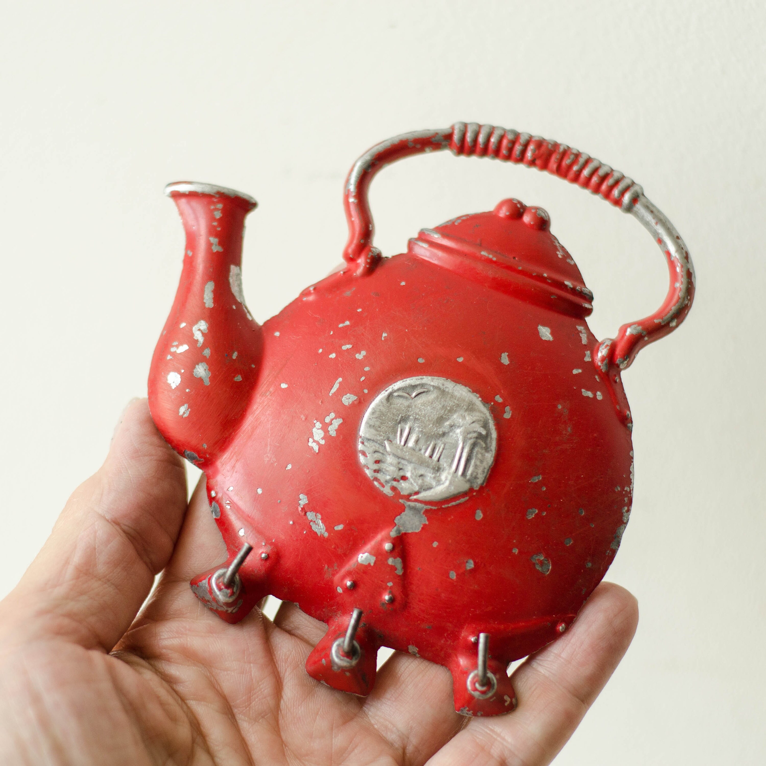 Metal Wall Hook SMALL TEAPOT Tea Towel Hooks Decorative Hooks | Etsy