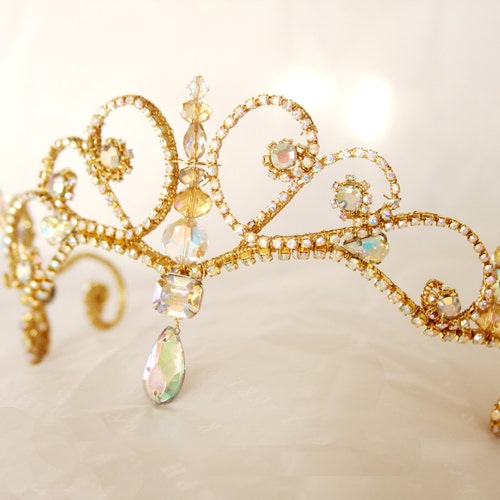 Rhinestone Tiara Custom Made to Order - Etsy