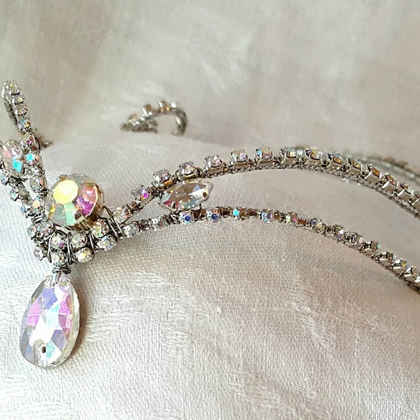 Rhinestone Headdress - Etsy