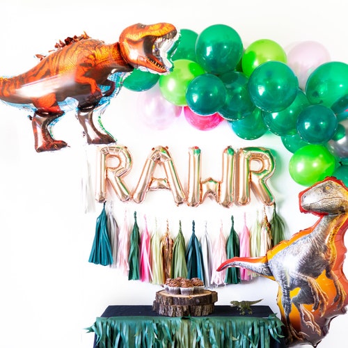 Editable Three-rex Dinosaur Birthday Invitation Dino T-rex - Etsy