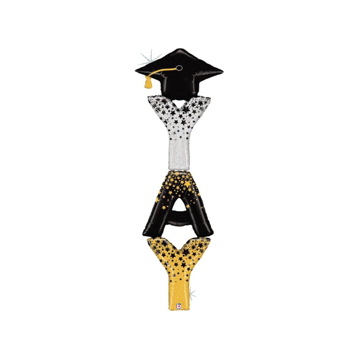 Grad Yay Balloon Graduation Gift Decorations 2021 Congrats | Etsy