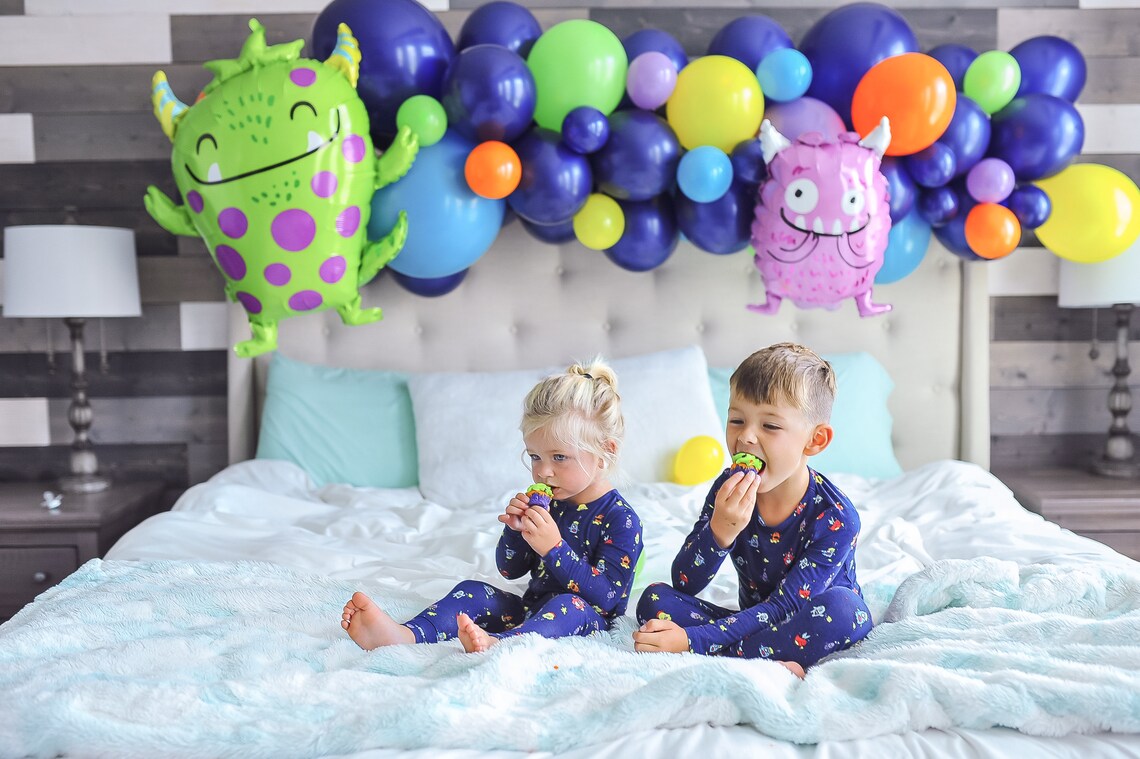 DIY Little Monsters Balloon Garland DIY Monsters Arch - Etsy