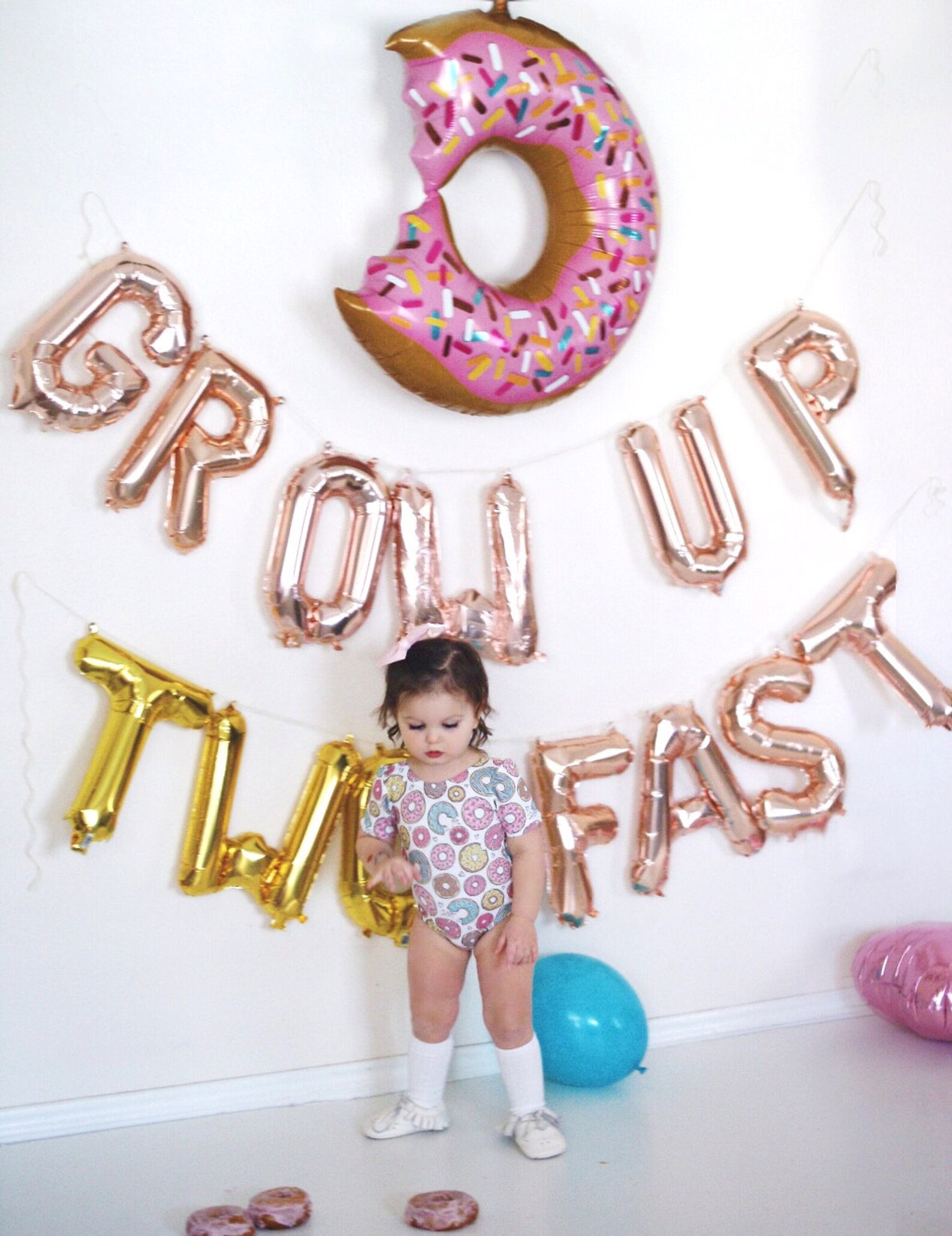 DONUT GROW UP Party Box Donut Grow up Two Fast Sprinkles - Etsy