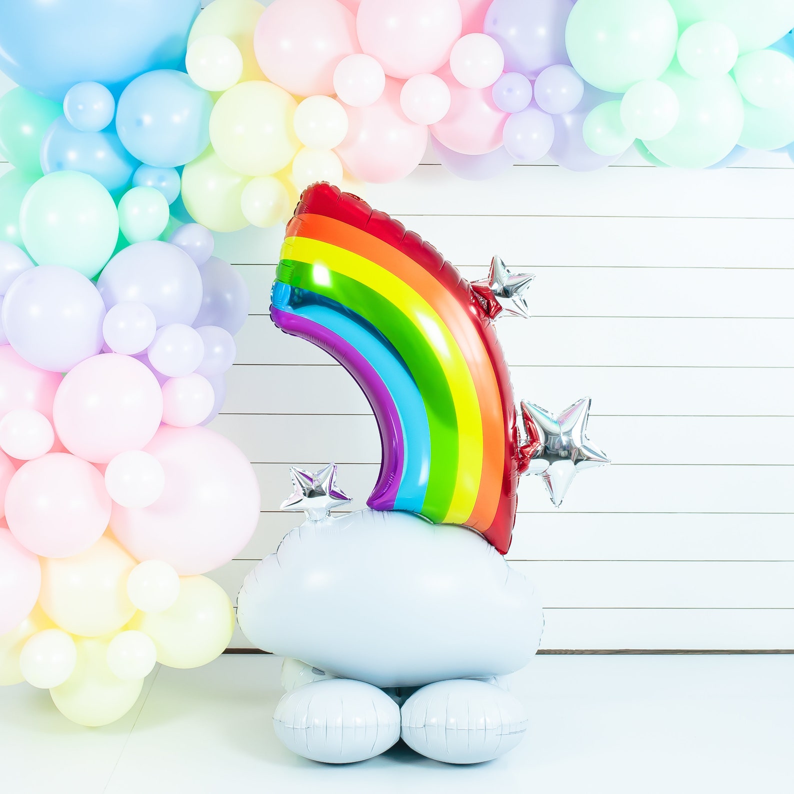 Rainbow Balloon Rainbow Party Decorations Unicorn Party - Etsy