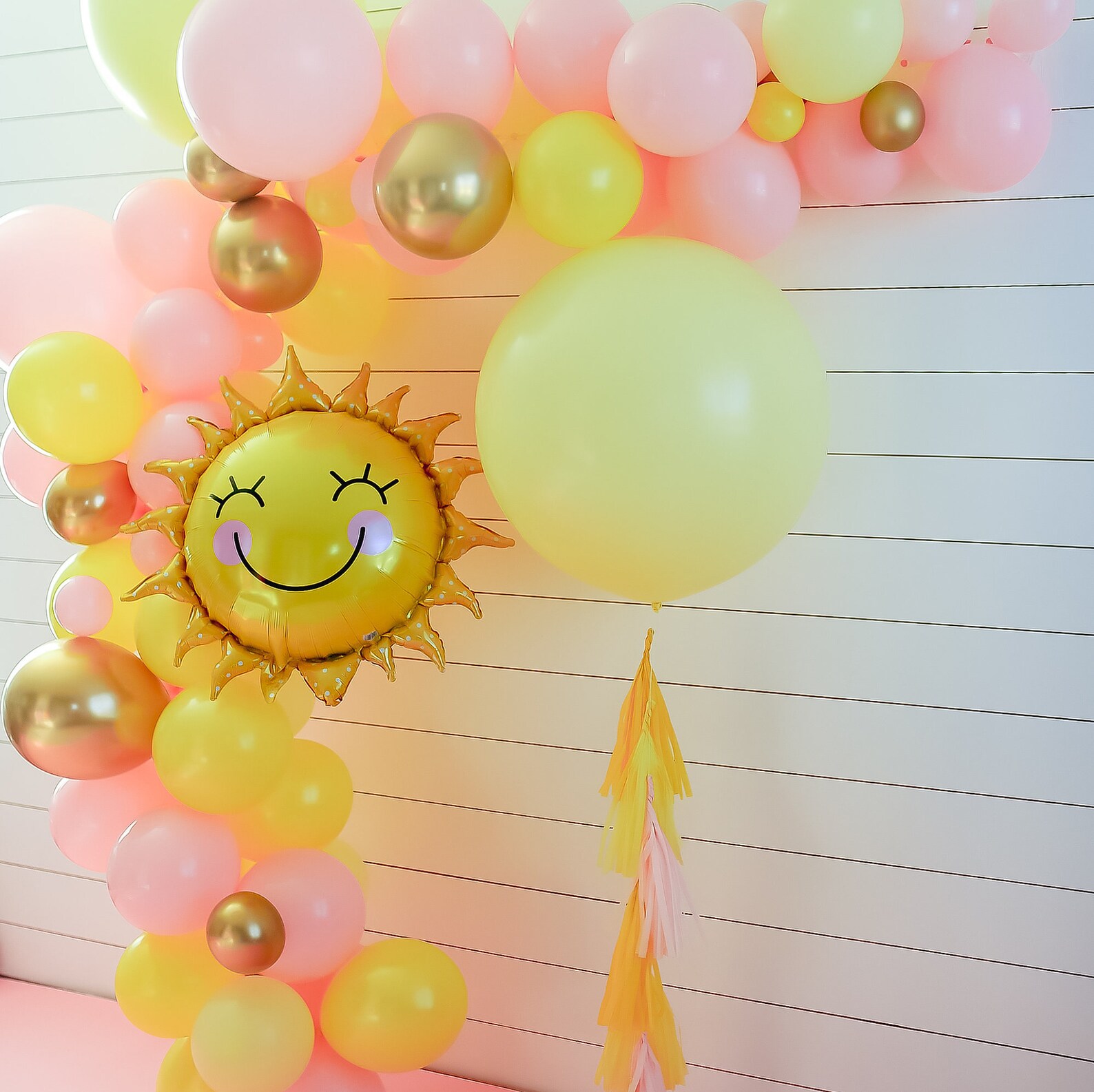 Happy Sunshine Balloon Summer Birthday Party Decorations | Etsy