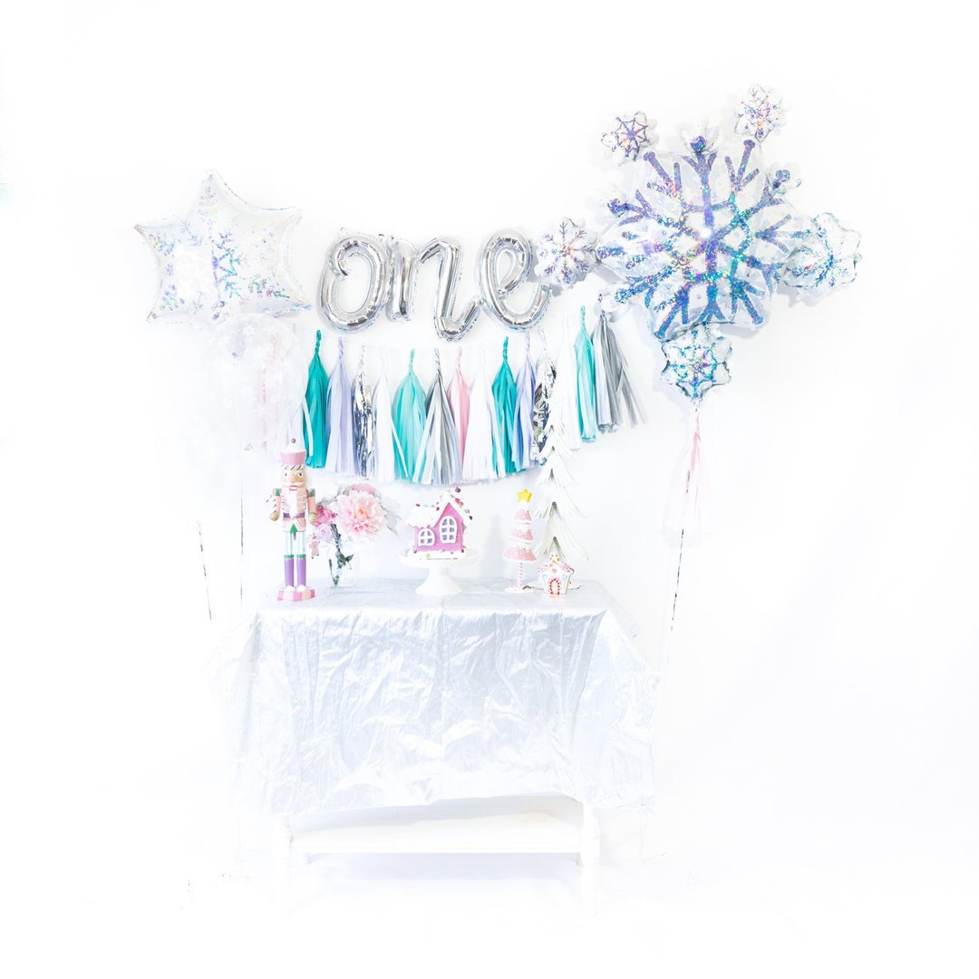 Snowflake Winter Onederland Party Box | Winter Wonderland Decor ...