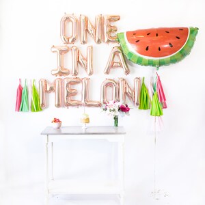 Watermelon Balloon | Pink Green Helium Balloon, Tutti Twotti Frutti ...