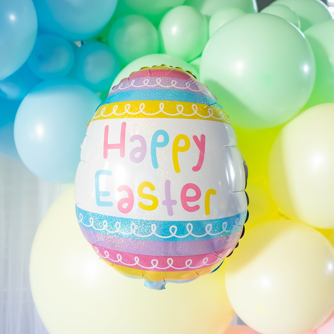 Easter Egg Balloon Easter Party Balloon Decorations | Etsy