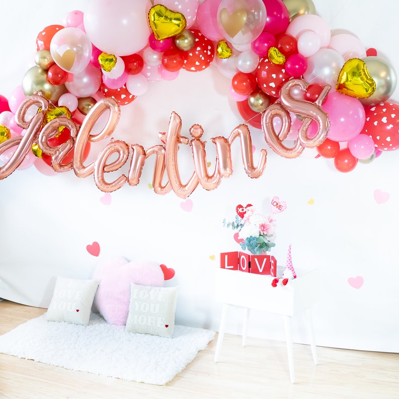 DIY Galentines Balloon Garland | Galentine's Valentine's Party ...