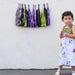 ZOMBIE ALIEN Green Purple Paper Tassel Garland, Alien, Spooky Halloween ...