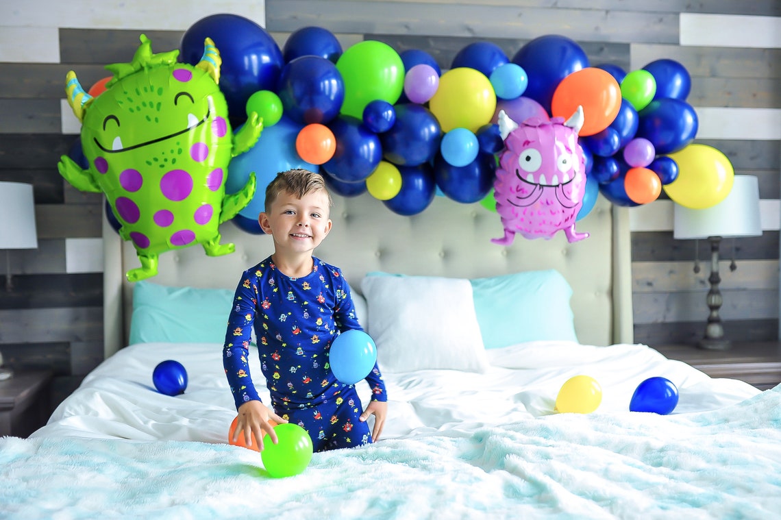 DIY Little Monsters Balloon Garland DIY Monsters Arch - Etsy