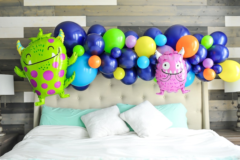 DIY Little Monsters Balloon Garland DIY Monsters Arch - Etsy