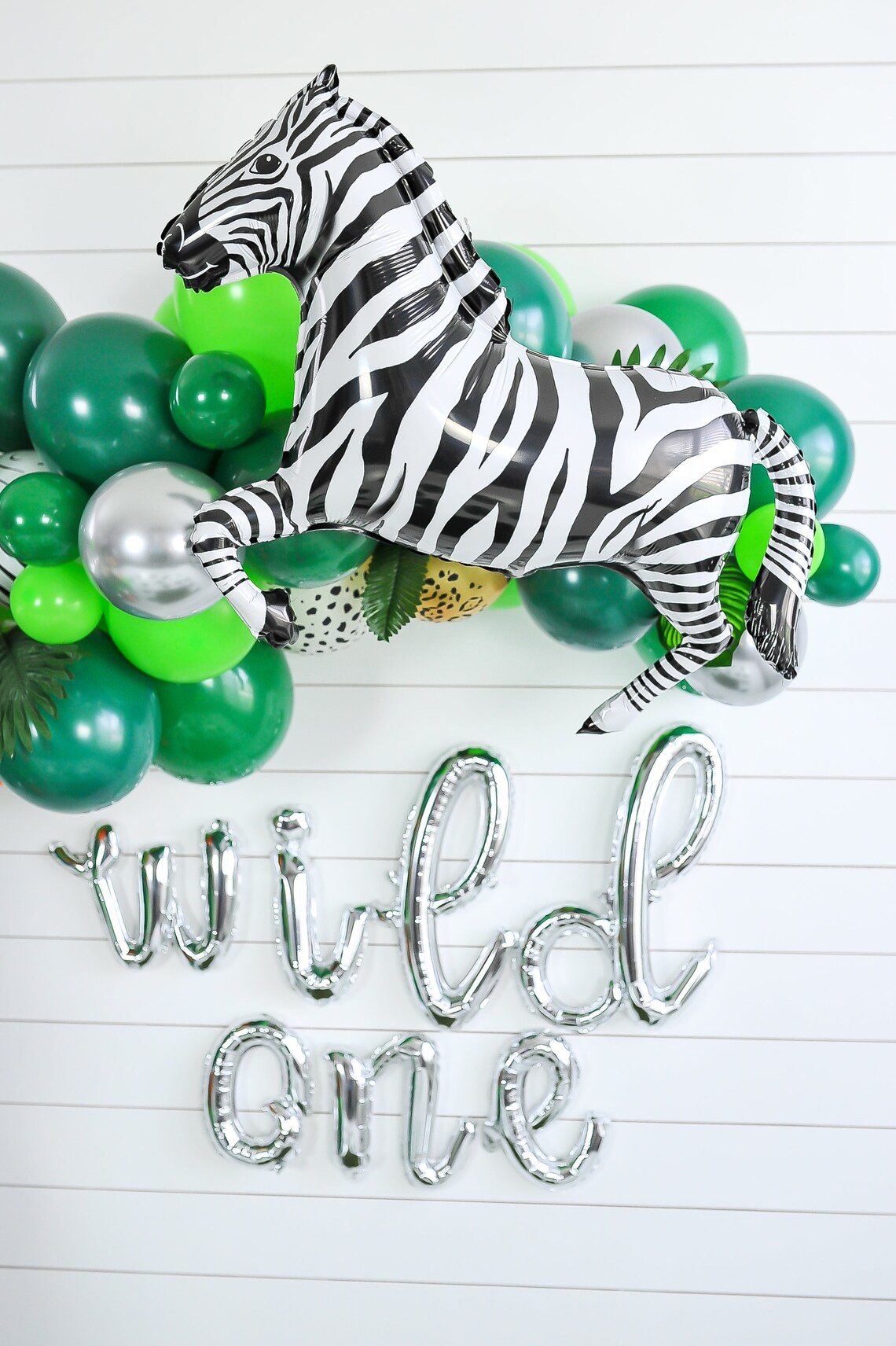 Wild One Balloon Banner Wild One Jungle Birthday Decor | Etsy