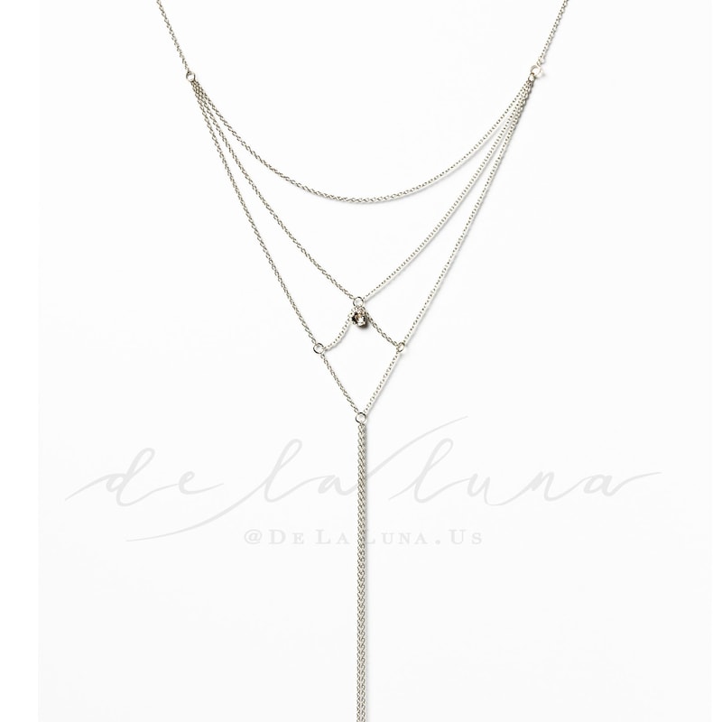 Back Necklace - Etsy