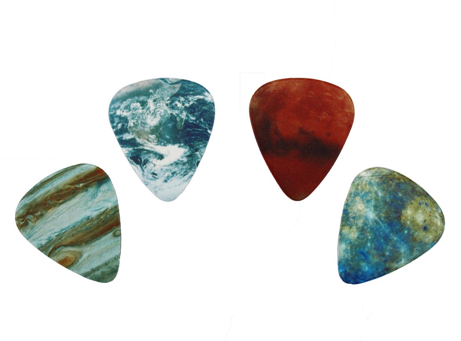 4 PLANET Guitar Picks Custom Guitar Pick Custom Guitar | Etsy