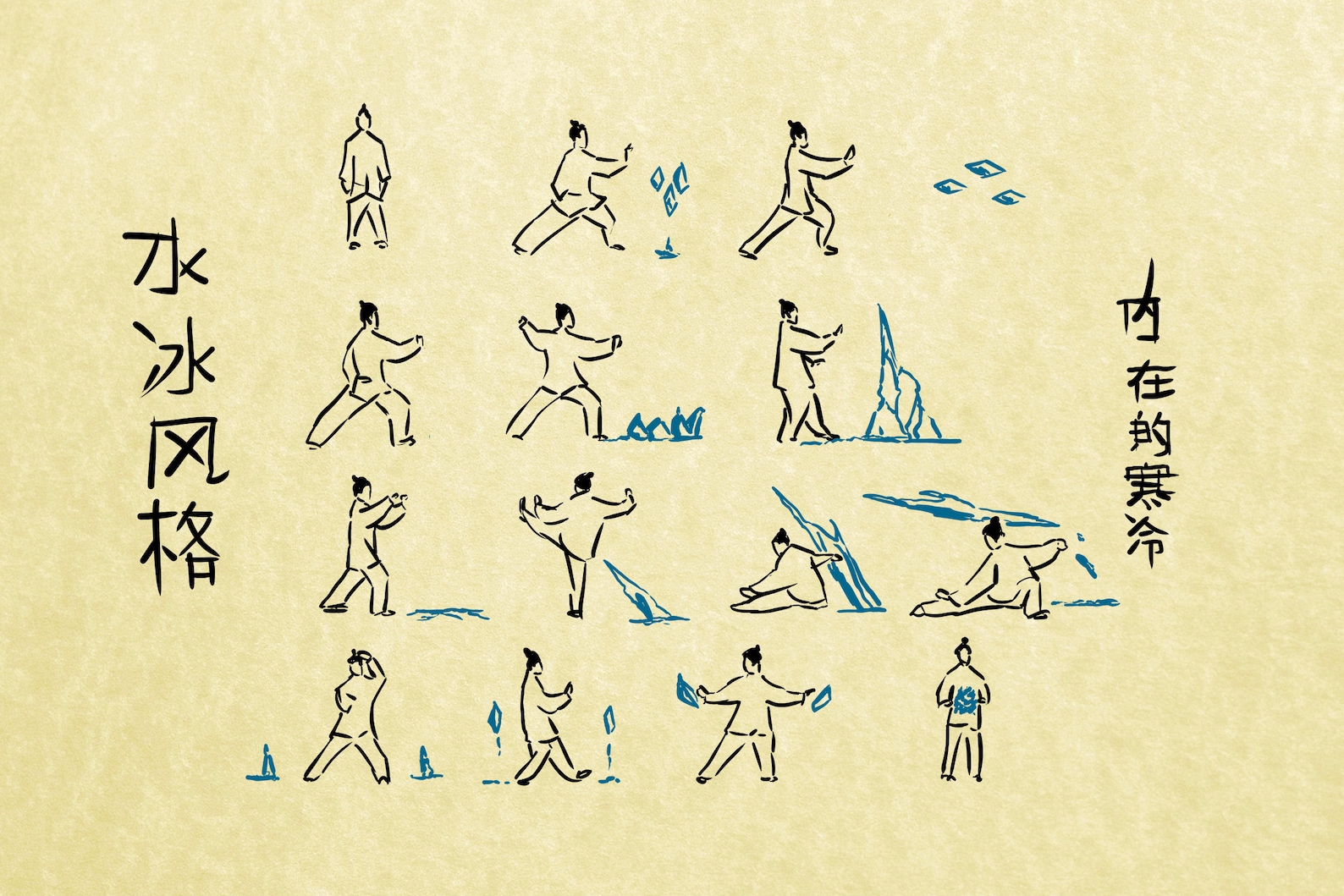 Avatar the LAst Airbender: Ice Bending Scroll | Etsy