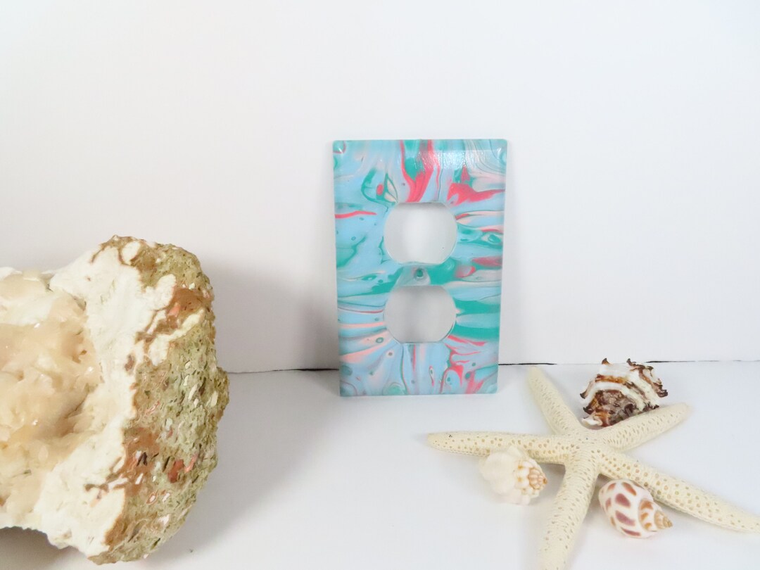 Painted Outlet Cover, One of A Kind Functional Art - Etsy
