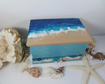 Beach Jewelry Box - Etsy