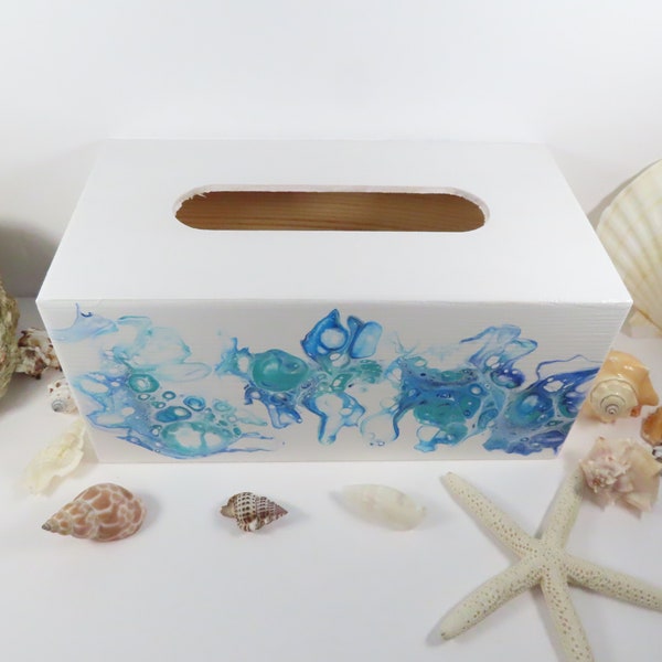 Beach Tissue Box Cover - Etsy