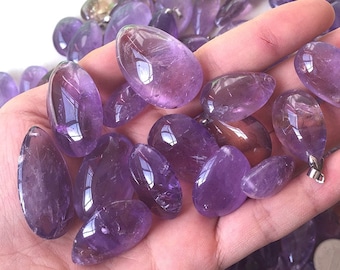 Amethyst pendant | Etsy
