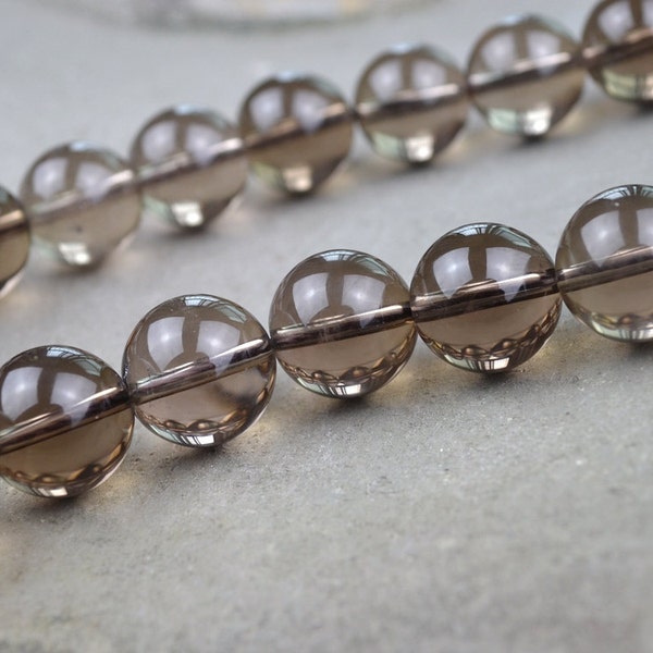 Smoky Quartz Beads - Etsy