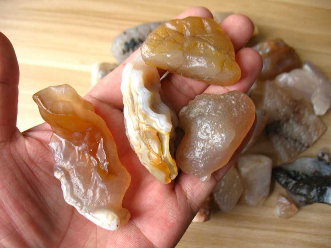 Rough Agate Large Raw Natural Agate Chunk Stone - Etsy