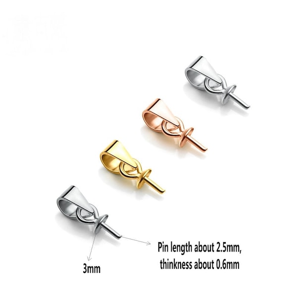 Sterling Silver Bail - Etsy