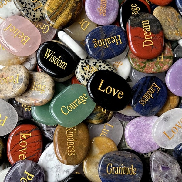 Inspirational Stones - Etsy