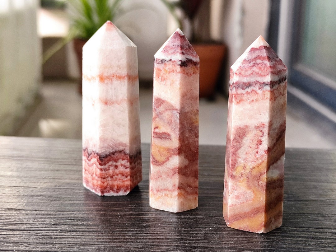 Dali Jasper Tower Pork Stone Crystal Tower Point Pork Stone - Etsy México