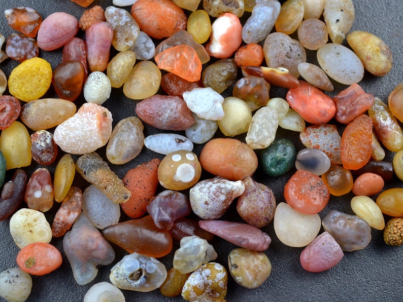 Raw Agate Stone 10 Pieces Undrilled Beautiful Agate Loose | Etsy