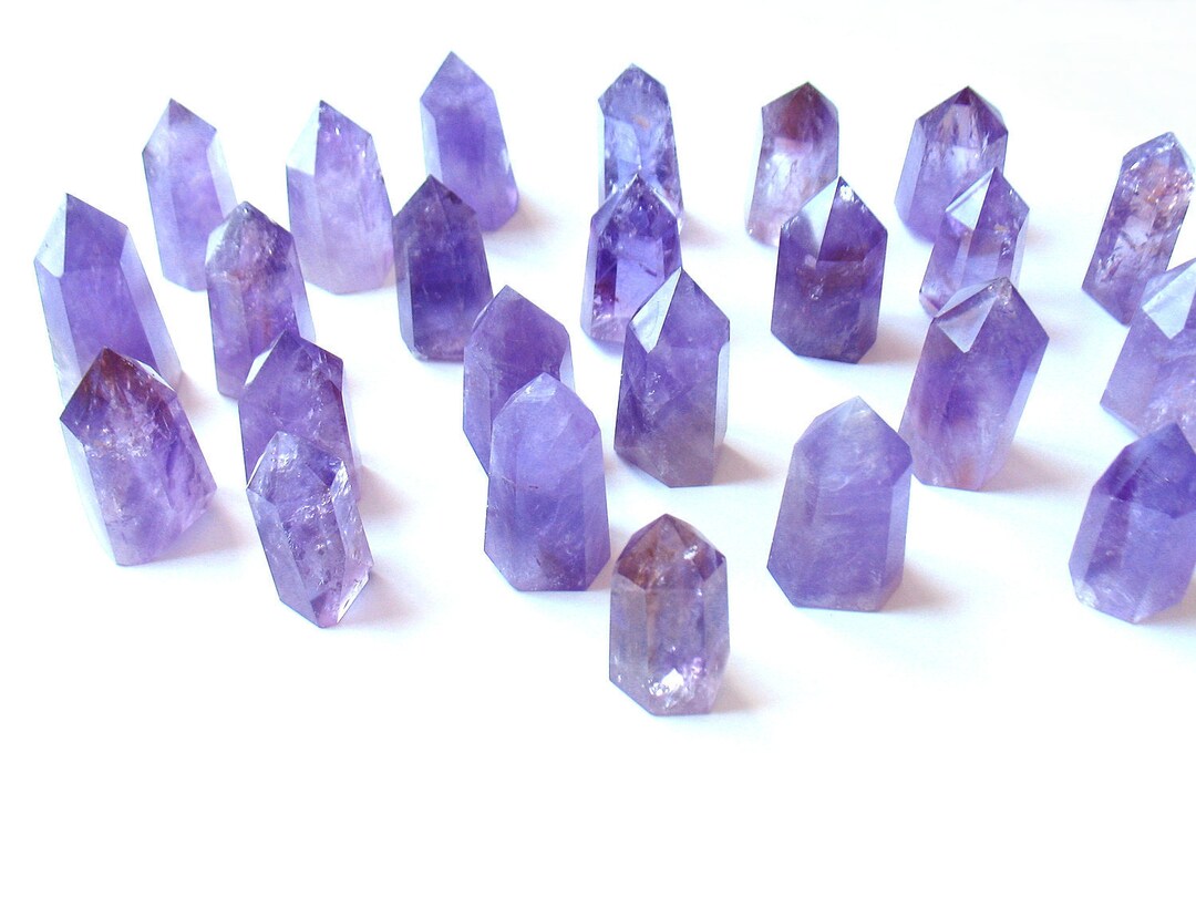Amethyst Tower Amethyst Crystal Tower Point Bulk Wholesale - Etsy