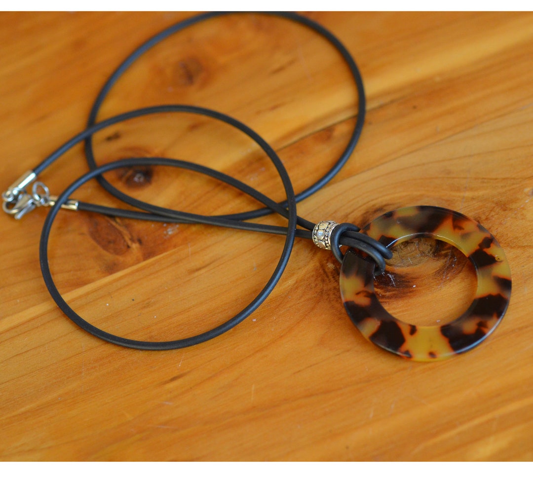 Tortoise Loop Eyeglass Necklace. Personalized. Animal Print Acrylic ...