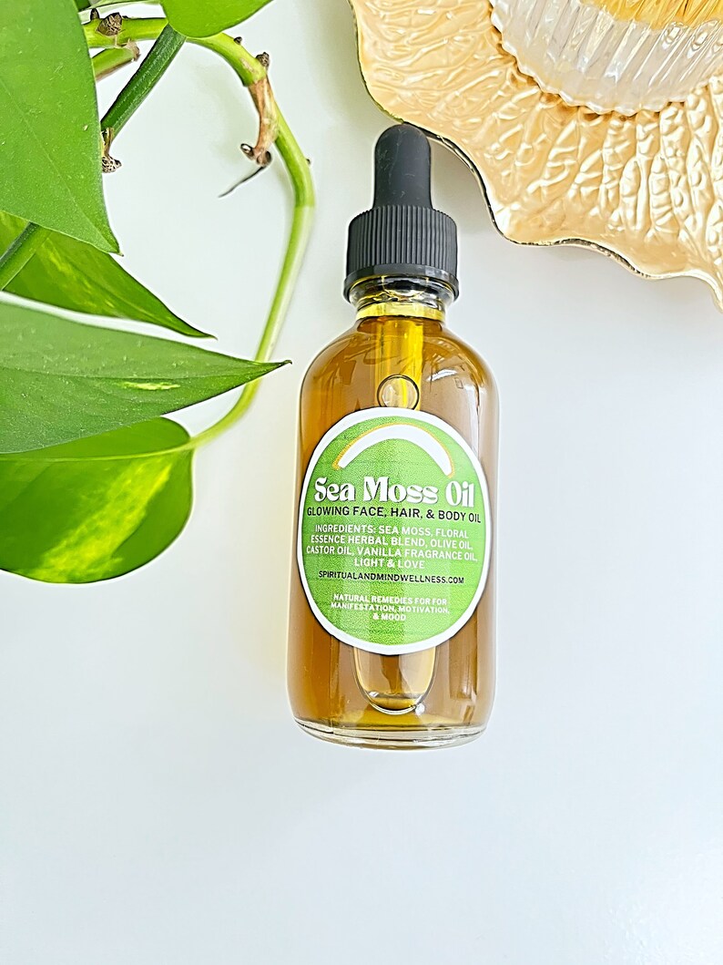 Sea Moss Oil Sea Moss Face Oil Sea Moss Body Oil Sea Moss - Etsy