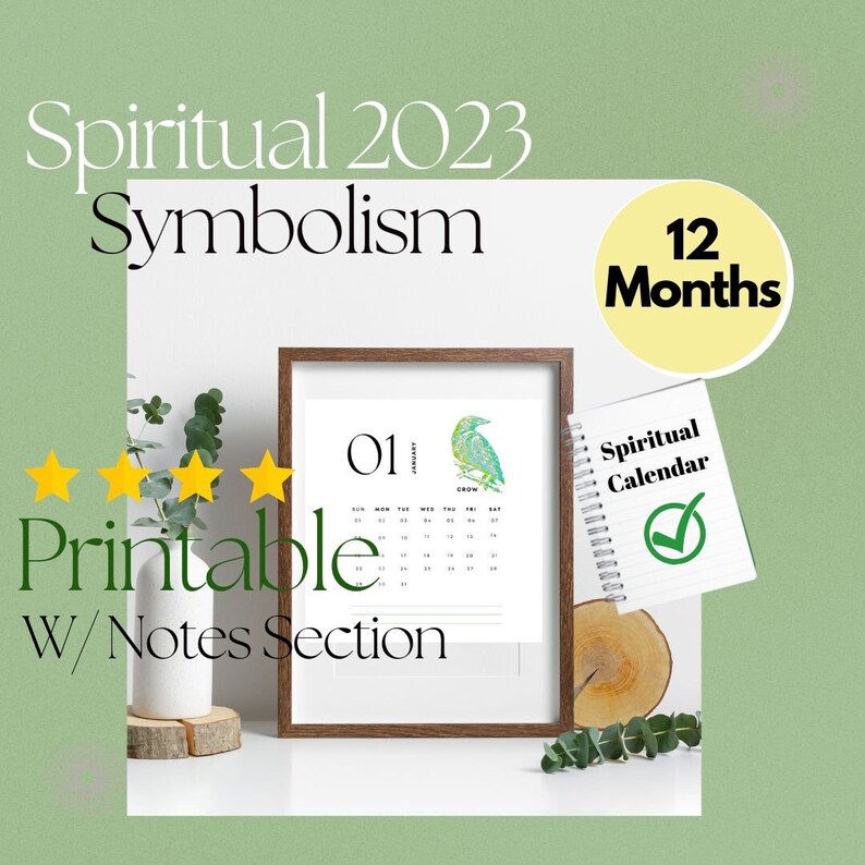 Printable 2023 2024 Calendar Bundle With Perpetual Calendar & Year at a ...