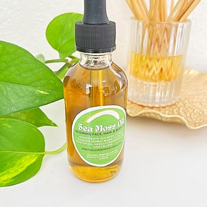 Sea Moss Oil, Sea Moss Face Oil, Sea Moss Body Oil, Sea Moss Hair Oil, Dr. Sebi Inspired Healing ...
