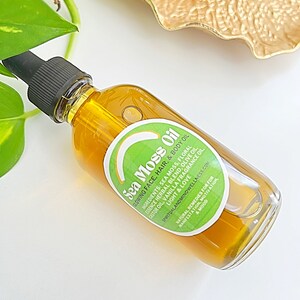 Sea Moss Oil, Sea Moss Face Oil, Sea Moss Body Oil, Sea Moss Hair Oil, Dr. Sebi Inspired Healing ...
