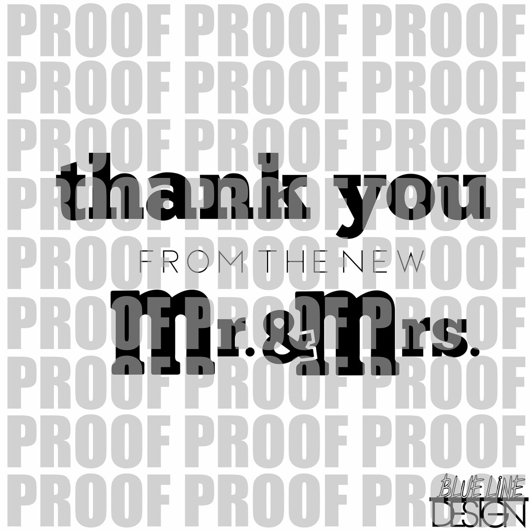 M&M Wedding Favor Thank You Sign SVG PDF EPS - Etsy