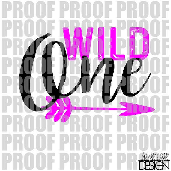 Wild One SVG PDF EPS Digital File | Etsy