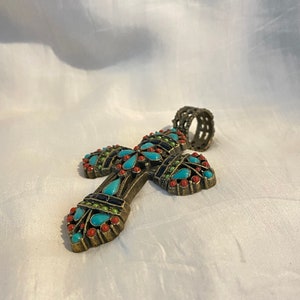 Sweet Romance Mayan Cross Pendant - Etsy