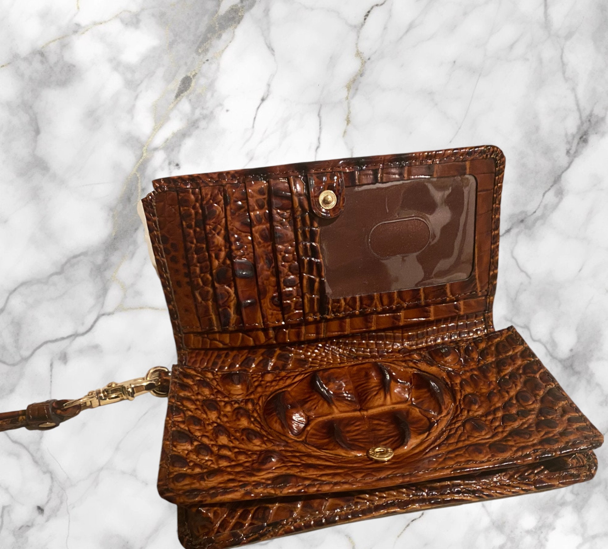 Brahmin Melbourne Collection debra Wallet - Etsy