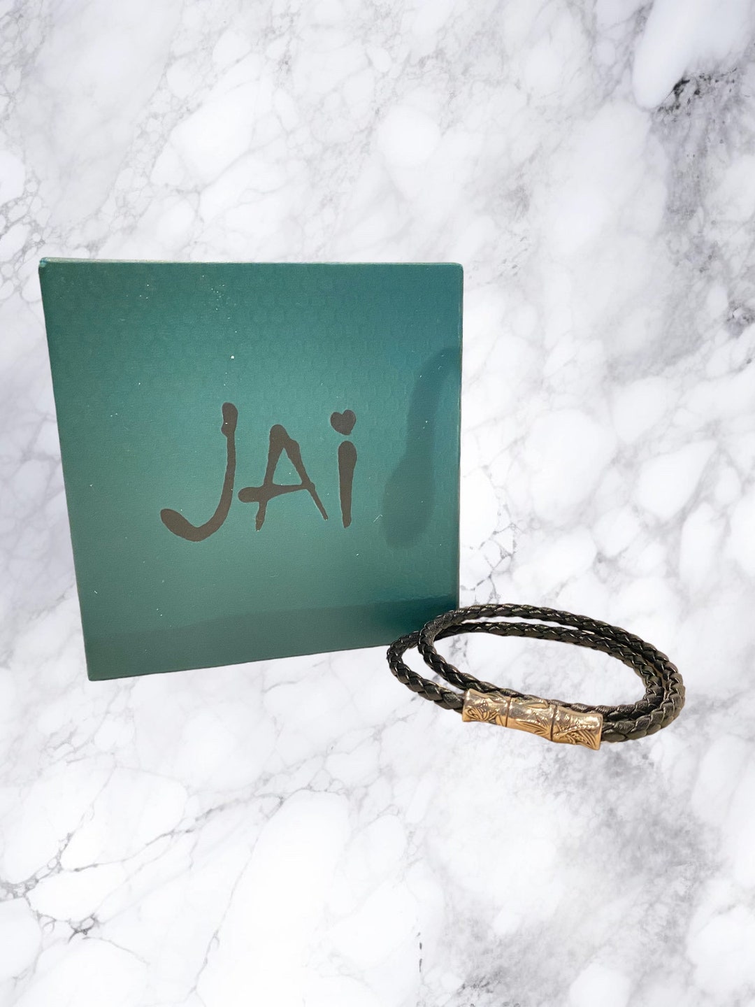 John Hardy Braided Leather and Sterling Silver Bracelet - Etsy