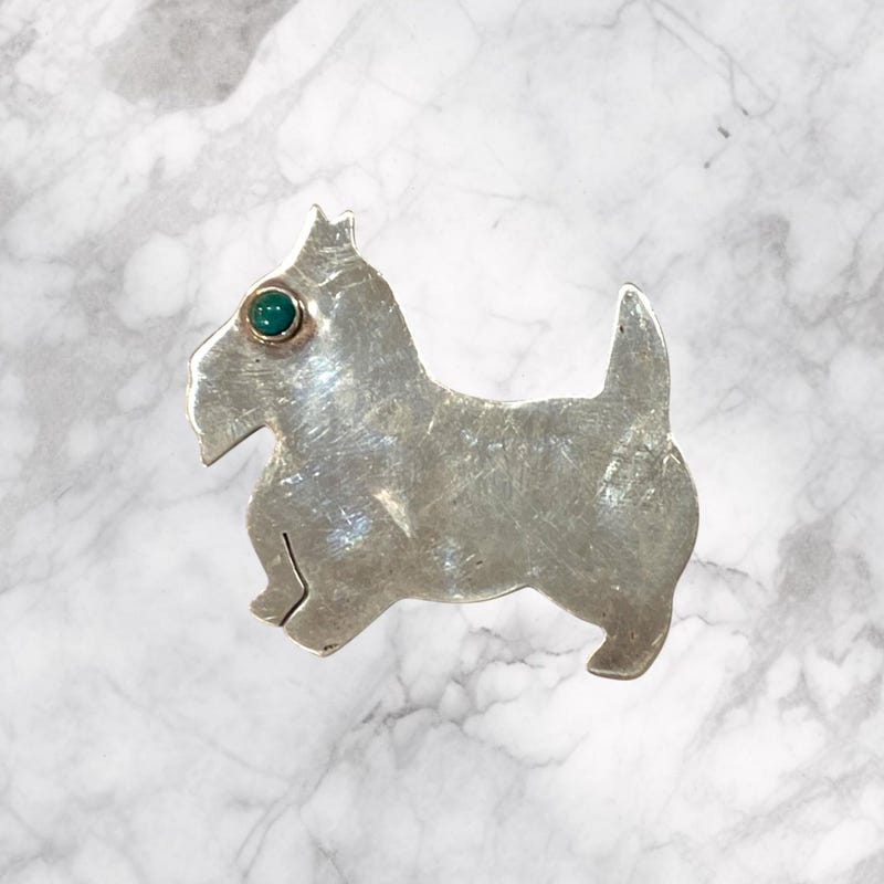 Scottie Dog Pin - Etsy