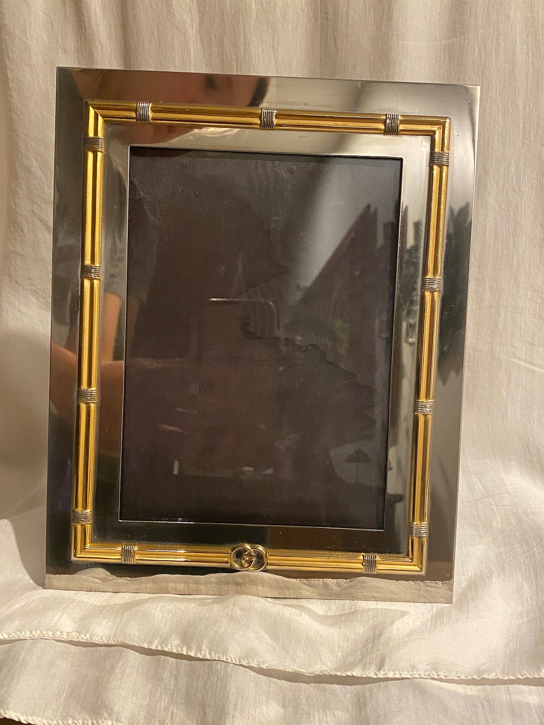 Authentic Gucci Silver and Gold Picture Frame - Etsy