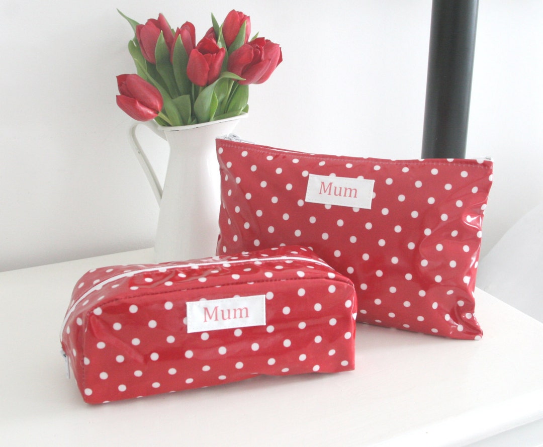Make up & Wash Bag Set, Wash Bag, Personalized Cosmetic Bag ...