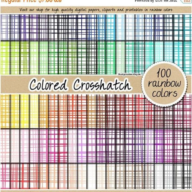 Crosshatch Fabric - Etsy