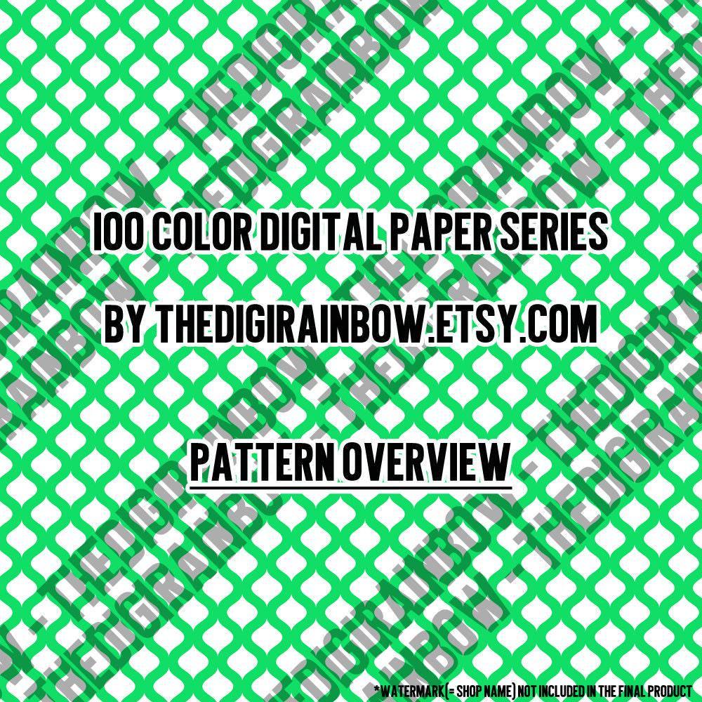 100 Moroccan Digital Paper Mosaic Digital Papers Rainbow Digital Paper ...